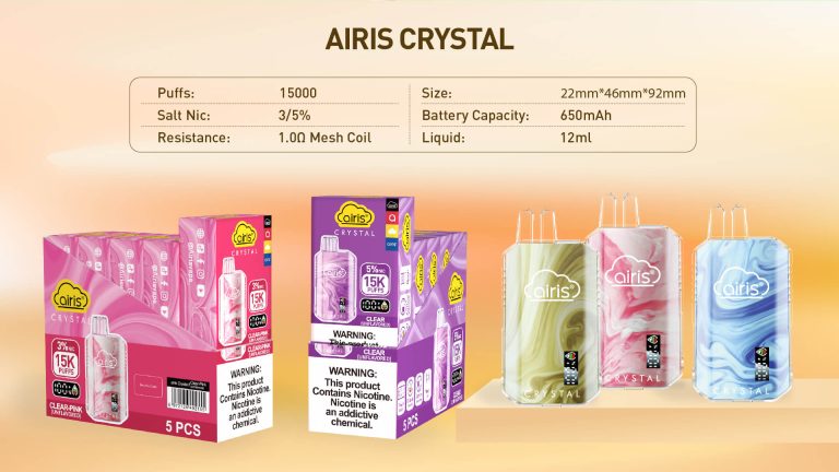 Crystal 15K - Airis® | Disposable Vape Brands